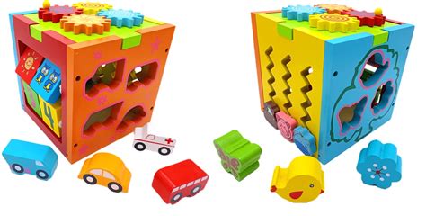 CUBO MULTIFUNCIONAL DIDACTICO MONTESSORI Importadora De Juguetes