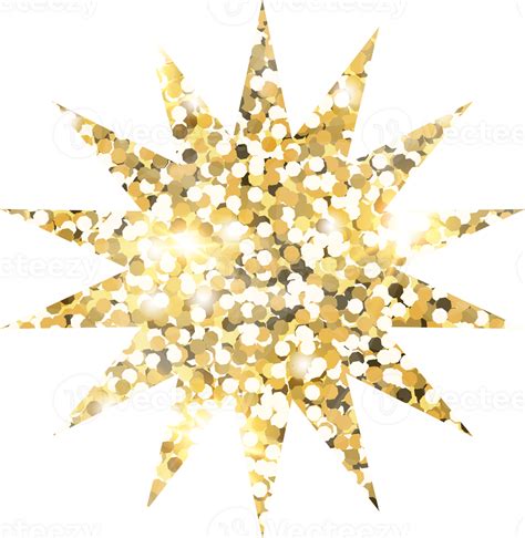 estrella brillar brillante oro Brillantina forma diseño elemento