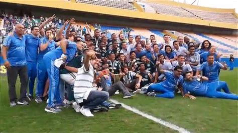 Sub 20 Do Palmeiras Comemora O Bi Do Paulista Veja A Festa Dos