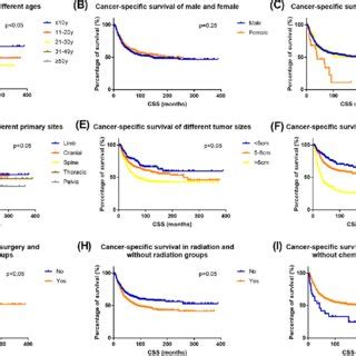 Cancer Specific Survival Css Kaplan Meier Curves For Es Patients A