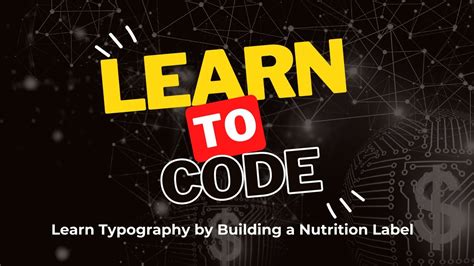 Learn Typography By Building A Nutrition Label Freecodecamp Free
