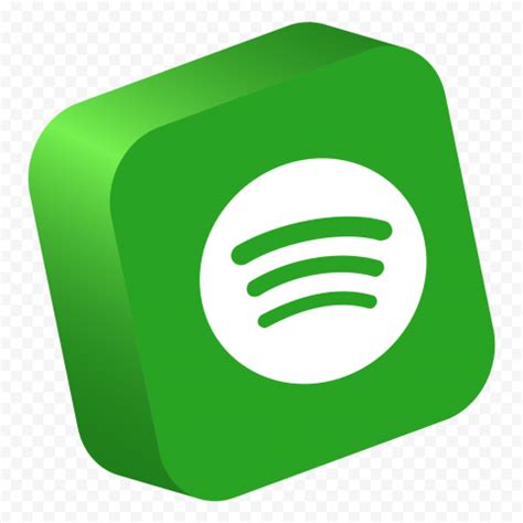 Hd Square D Green Spotify App Icon Png Citypng