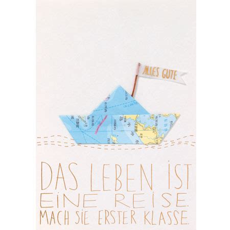 RÄDER Online Shop Glückwunschkarte Landkarte Das Leben ist eine
