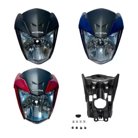 Farol Frente Completa Aranha Honda Cg Titan 160 Cores 2024