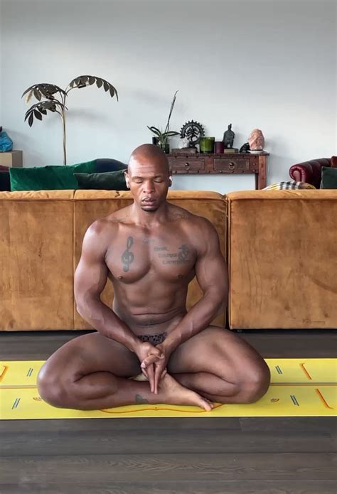 Naked Yoga With Lewis On Twitter Sitting Stillnaked Seat Gay