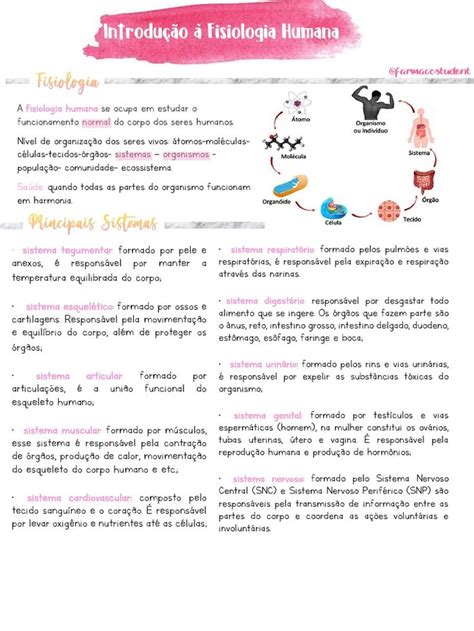 Introdu O A Fisiologia Humana E Homeostasia Pdf Corpo Humano