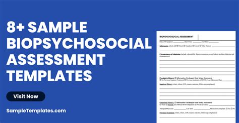 FREE 8 Biopsychosocial Assessment Templates In PDF