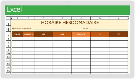 Modèles Word et Excel gratuits de planning de travail Smartsheet