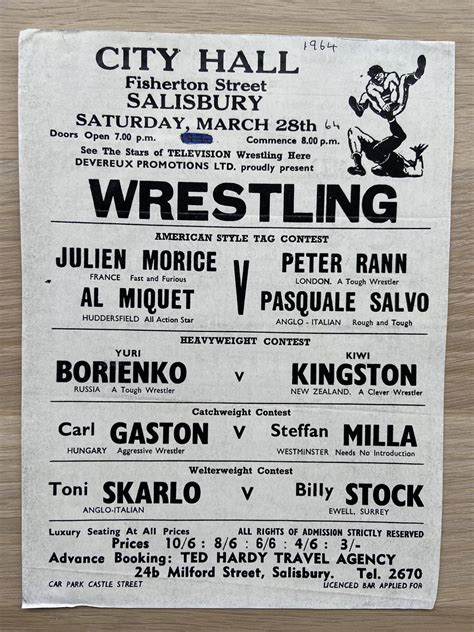 Rasslin History On Twitter Rt Ostpies British Wrestling Shows