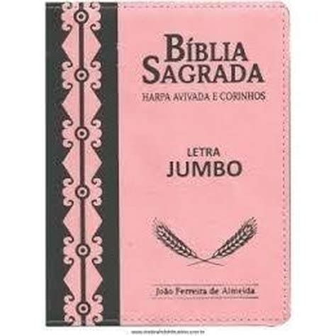 Livro B Blia Sagrada Harpa Avivada E Corinhos Letra Jumbo Autor Joao