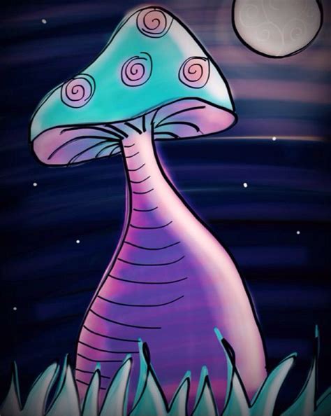 Dibujo Hongo Cactus Dibujo Dibujos Arte Ingenuo