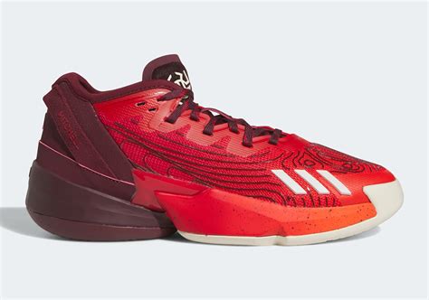 Adidas D O N Issue Better Scarlet Hr Sneakernews