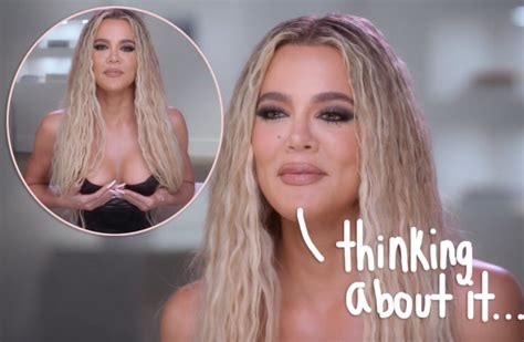 Khloé Kardashian Really Contemplating Boob Job She Wants Ample
