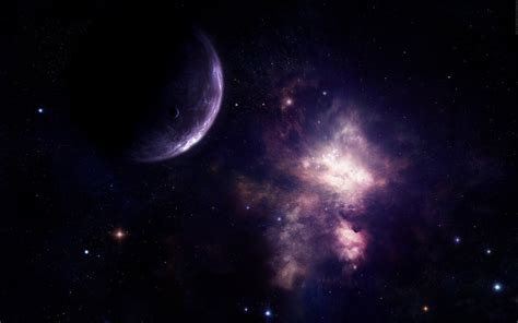 Wallpaper Digital Art Galaxy Planet Space Art Nebula Atmosphere