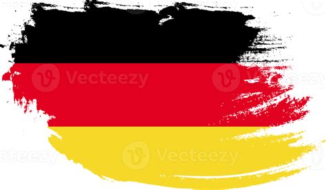 Germany Flag With Grunge Texture 12056802 PNG