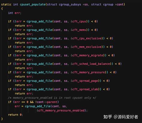 linux内核源码解析 cgroup实现之mount 知乎