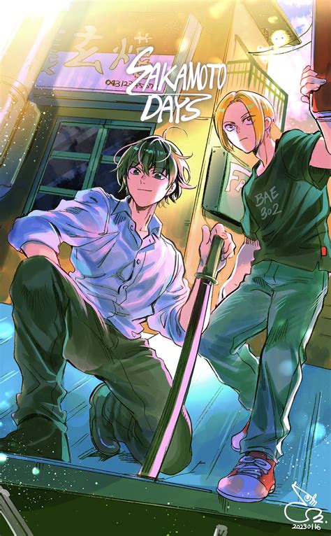 Nagumo And Shin Sakamoto Days Drawn By Bae Baebae Danbooru