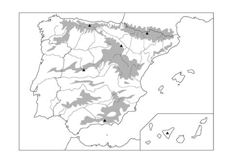 Actor Qu Mica Establecer Mapa De La Peninsula Iberica En Blanco Opresor