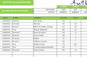Plantilla Excel Rutina De Gimnasio Descargar Gratis