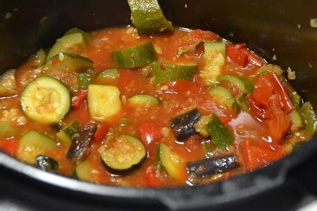 Ratatouille Une Recette Au Cookeo