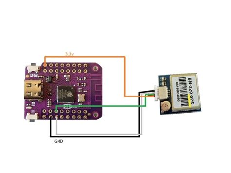 An Electronic Device Is Connected To The Board