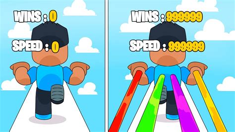 Descobri o Segredo e Fiquei Super Rápido no Race Clicker no Roblox