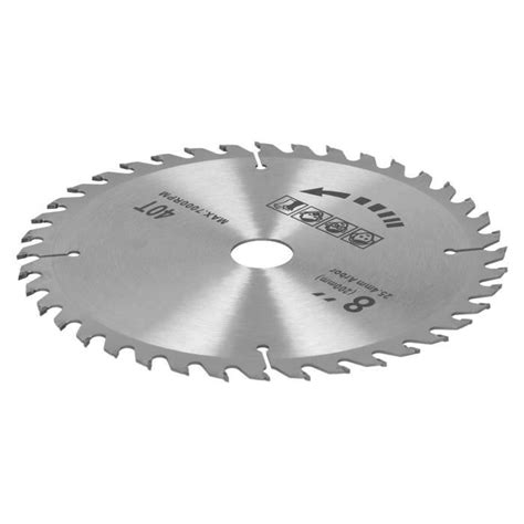 Lame de scie circulaire FDIT Modèle 8 x 40T Diamètre 200mm