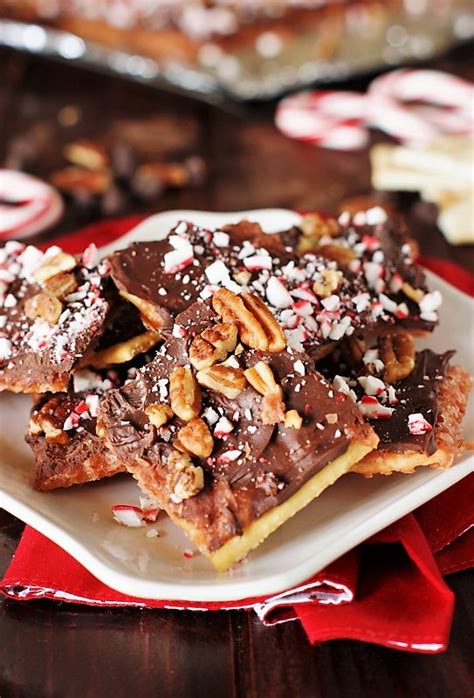 Peppermint Saltine Cracker Toffee Aka Peppermint Christmas Crack