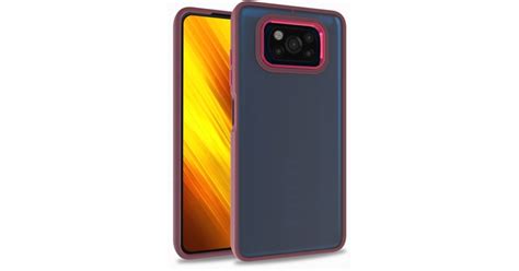 Xiaomi Poco X3 Pro Kılıf Electro Silikon Renkli Flora Kapak Kırmızı