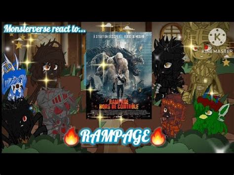 MONSTERVERSE KAIJUS REACT TO RAMPAGE YouTube