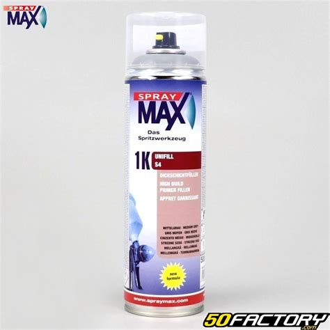 Apprêt unifill garnissant 1K Spray Max gris moyen S4 V22 500ml