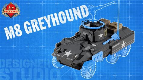M8 Greyhound Brickmania Designers Studio YouTube