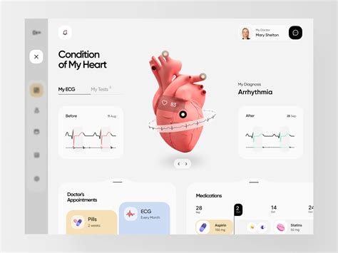 Medizinisch Apple Vision Pro Spatial Healthcare Dashboard Ui Artofit