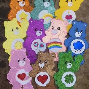 Care Bear Cutouts Care Bears Character Prop Care Bears Etsy