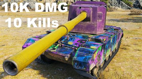 Fv Kills K Dmg World Of Tanks Youtube