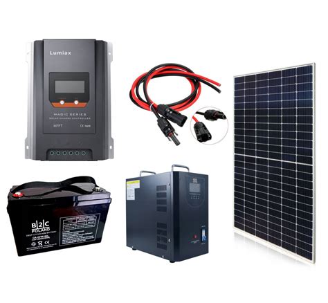Zestaw Fotowoltaiczny off grid Panel sol Elektrownia słoneczna KAMPER