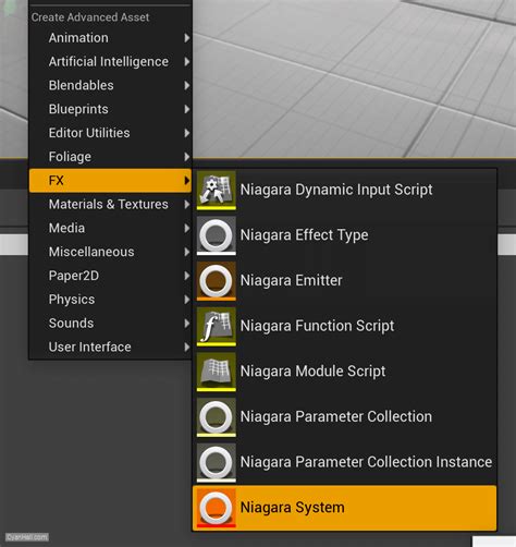 Niagara Tutorial Simple Mesh Emitter Ue Content Examples