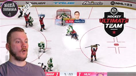 NHL 23 Suomi 22 HUT Mikä Homma Pelaa YouTube