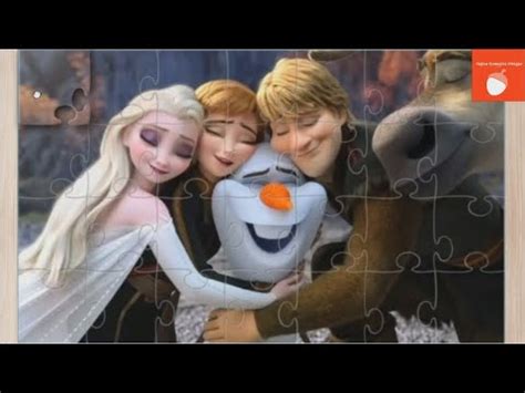 FROZEN ELSA ANNA KRISTOF OLAF DISNEY PUZZLES YouTube