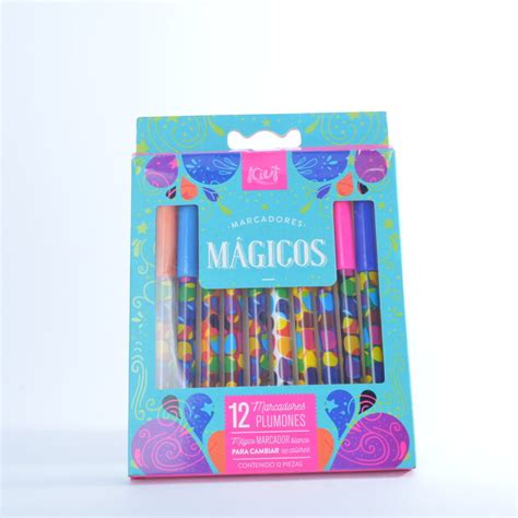 MARCADORES MAGICOS X 12 UNIDADES KIUT Occidente Papelería