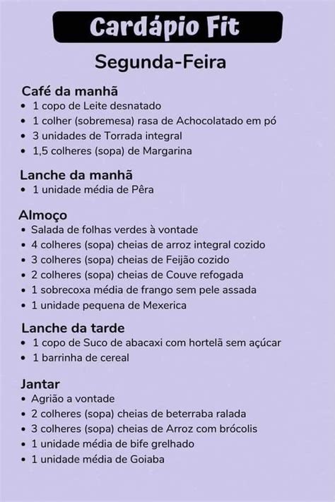 Cardápio Completo de Reeducação Alimentar Club Fit das Receitas