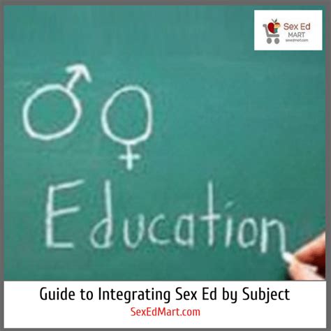 book guide to integrating sex ed by subject download or hard copy