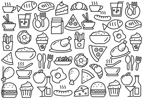 Details 300 Food Doodle Background Abzlocal Mx