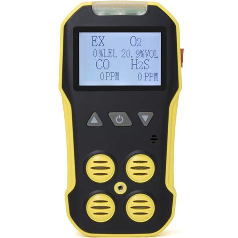 Detector multigas portátil mide CO H2S LEL O2 BH 4A Kusitest