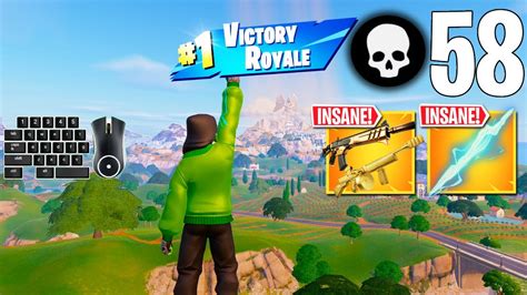 58 Elimination Solo Vs Squads Wins Full Gameplay Fortnite Chapter 5