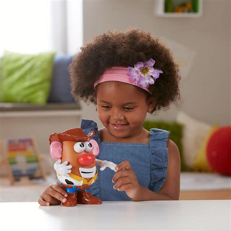 Mr Potato Head Disney Pixar Toy Story 4 Woody S Tater Roundup Figure