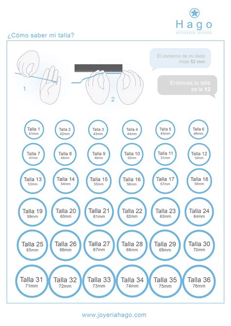 Gu A Para Medir El Tama O De Anillos Correctamente