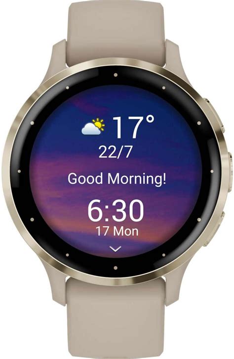 Смарт часовник Garmin Venu 3S 41 мм златист сив 010 02785 02 010