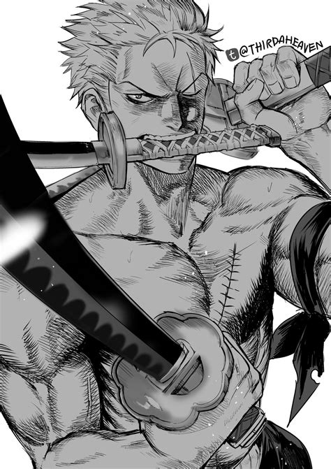 ART Zoro Drawn By Me One Piece R Manga
