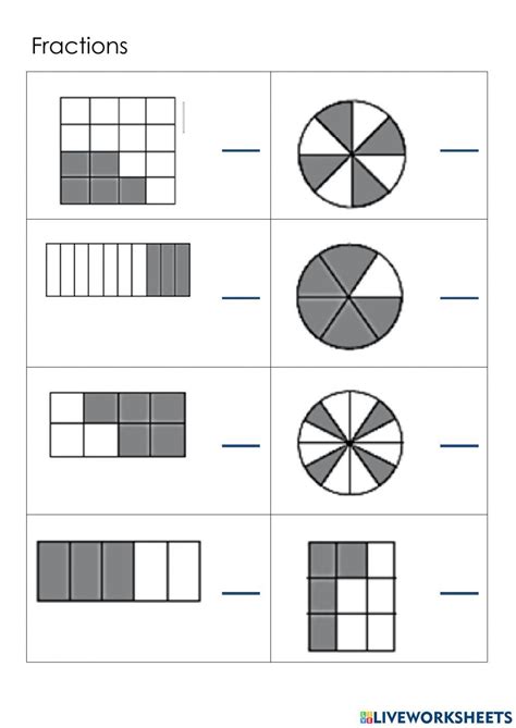 Shading Fractions Worksheet Printout Enchantedlearning